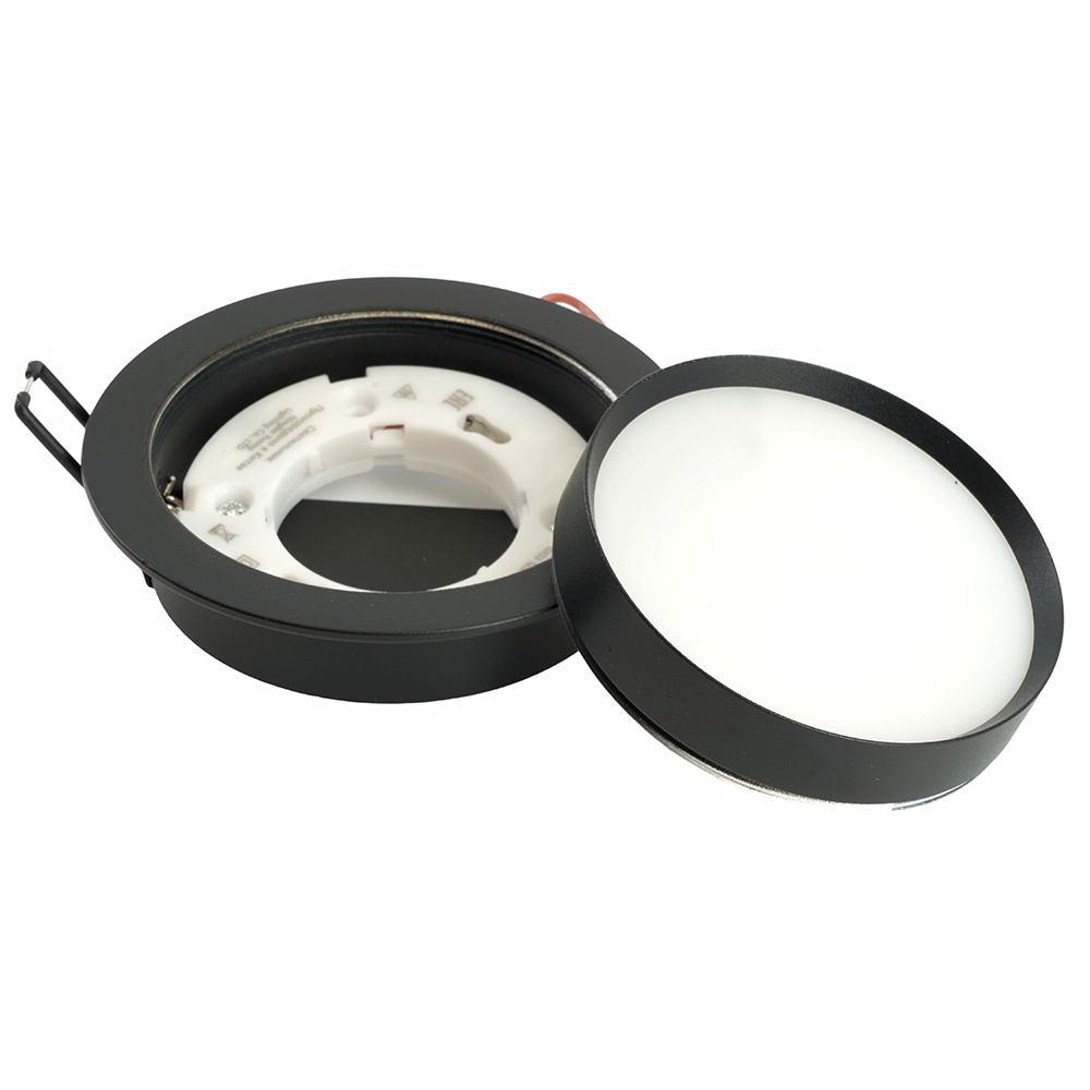 Светильник встраиваемый Feron DL507 потолочный GX53 черный круг ...