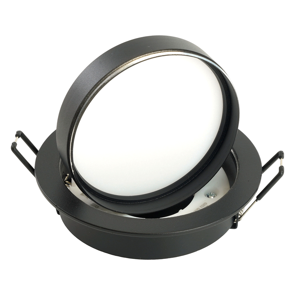 Светильник встраиваемый Feron DL507 потолочный GX53 черный круг ...